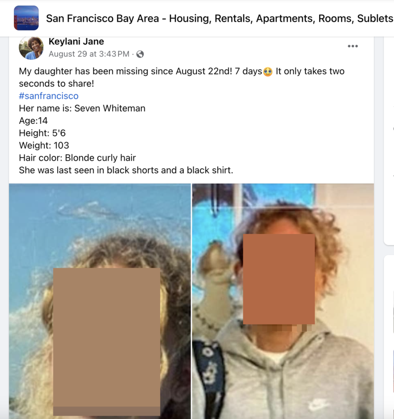 Fact Check: Posts With Missing Teen 'Seven Whiteman' In Multiple Locations Are NOT Authentic ...